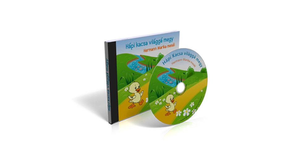 Hápi Kacsa világgá megy mese CD